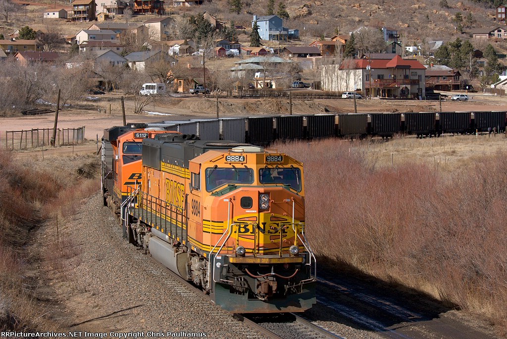 BNSF 9884